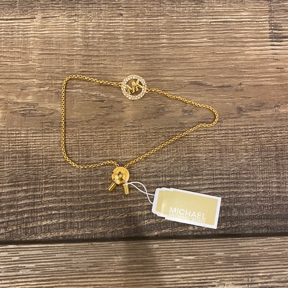 Michael Kors | Jewelry | Nwt Gold Jeweled Bracelet Michael Kors | Poshmark
